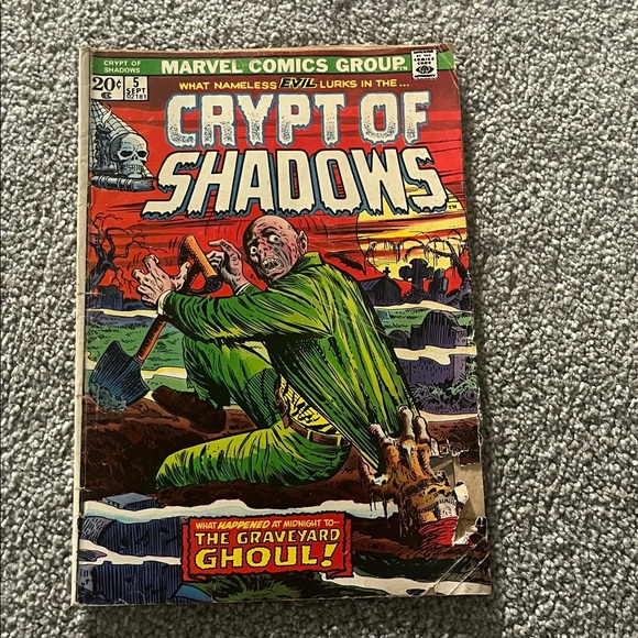 Marvel | Other | Marvel Crypt Of Shadows Comic Red Green Blue Cover ...